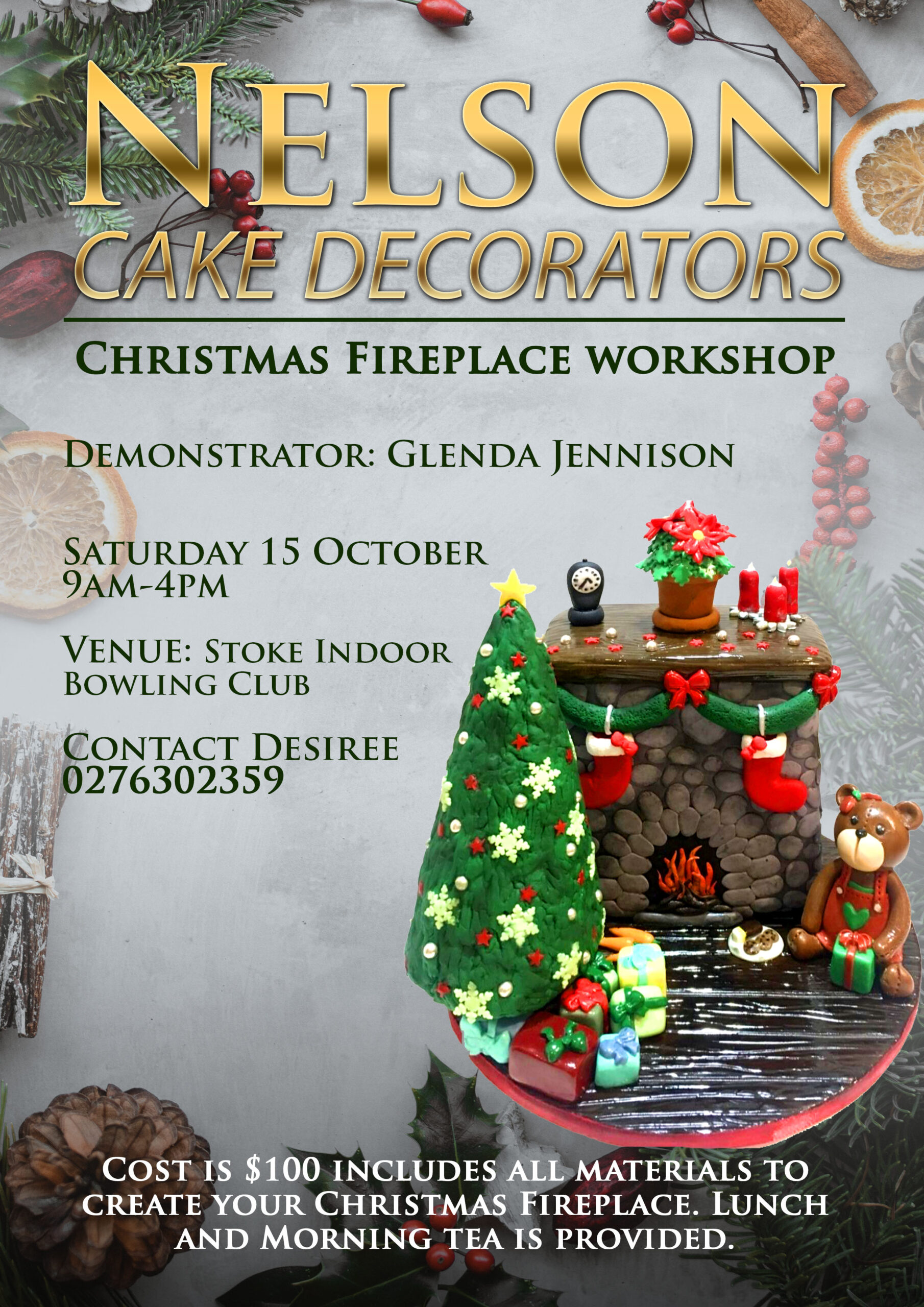 Nelson Cake Decorators Workshop – New Zealand Cake Decorators